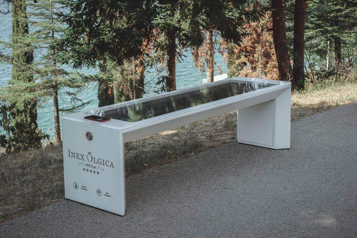 Solar Powered Smart Benches for Events and Brand Activations