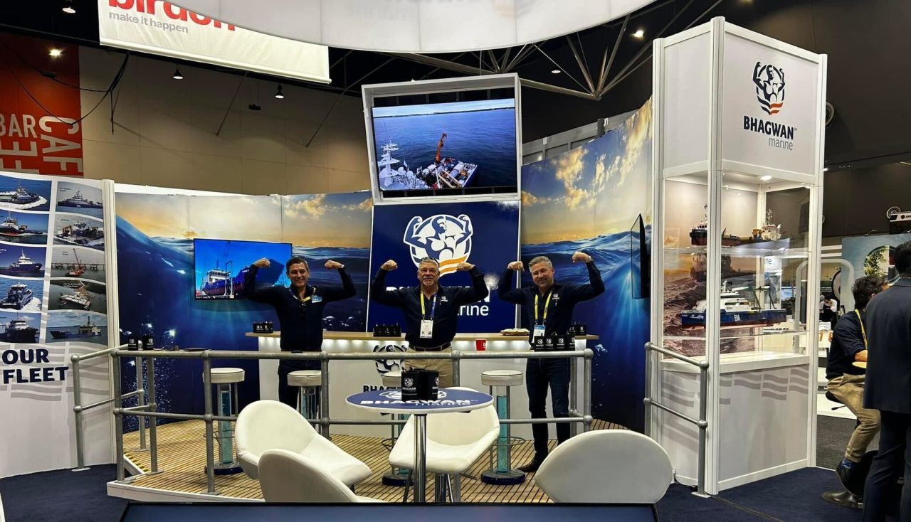 Bhagwan Marine’s EXA Exhibition Stand