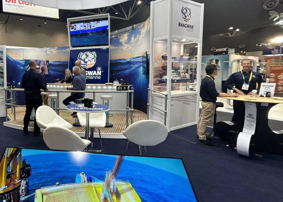Bhagwan Marine’s EXA Exhibition Stand